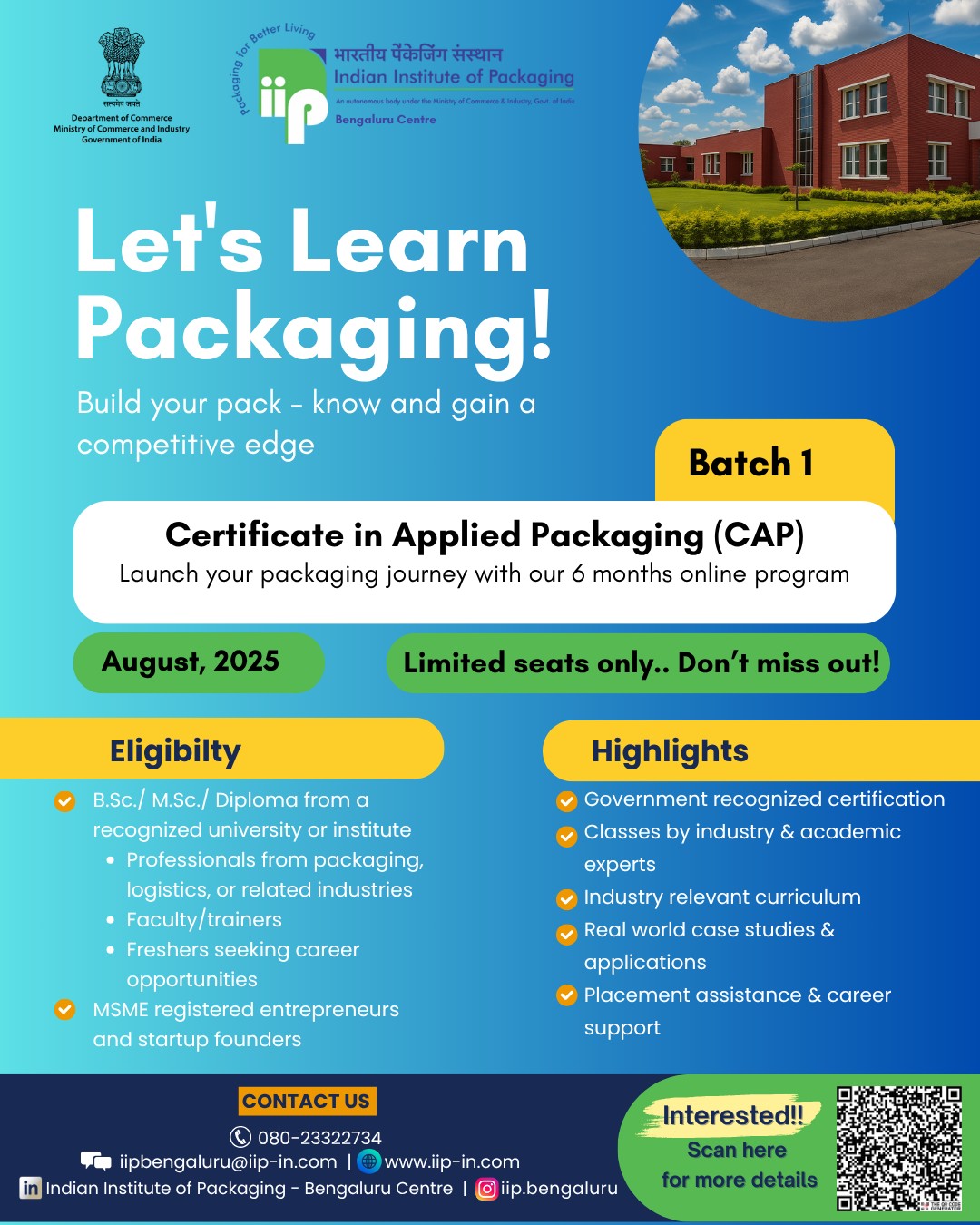 INDIAN INSTITUTE OF PACKAGING